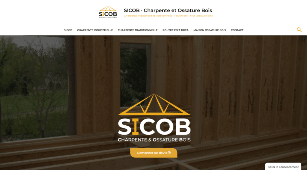 Tableau de bord des offres d’emploi - SICOB · Charpente et Ossature Bois